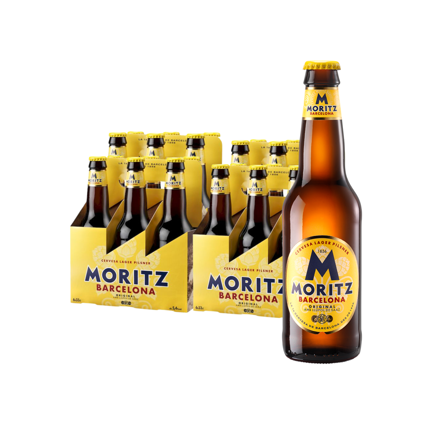 Moritz Original Lager 330ml Bottle 24s Caser – La Bodega Vinos y Cervezas