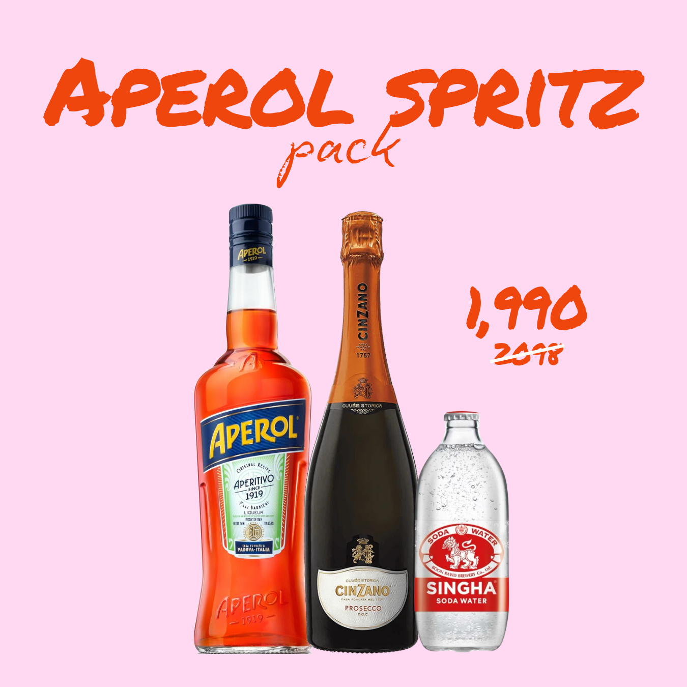 Aperol Spritz Pack – La Bodega Vinos y Cervezas